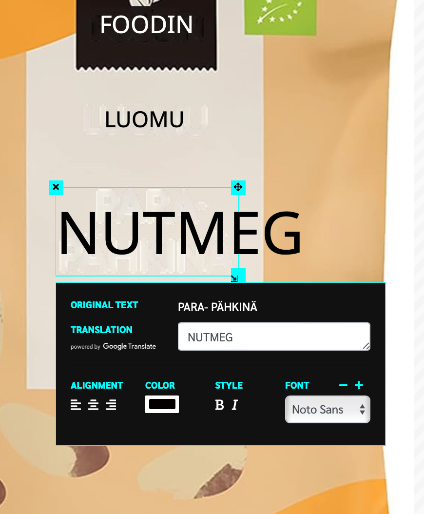 Translate Product Labels in 5 Easy Steps with ImageTranslate